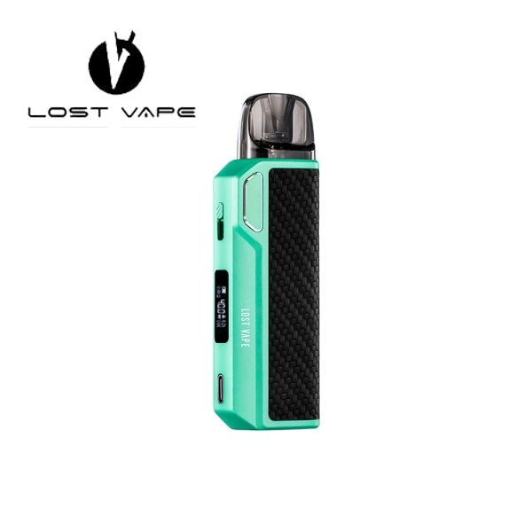 Thelema Elite 1400mAh 40W Pod Kit by Lost Vape – Emerald Carbon ...